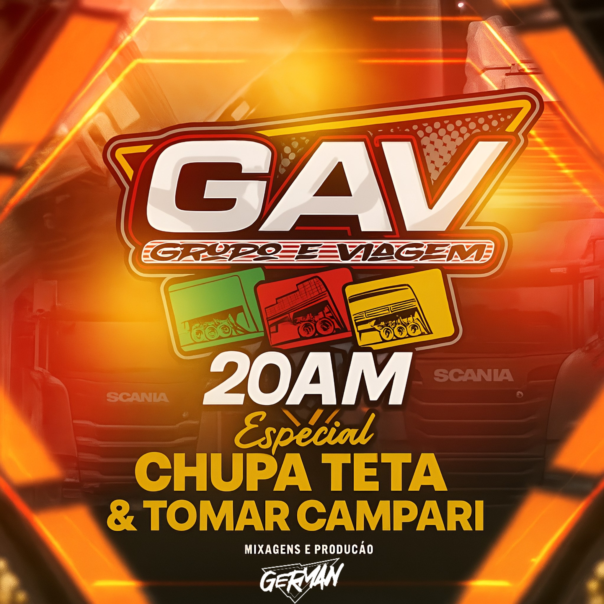 CD GAV 20 AM vol 1 - DJ GERMAN - Balada G4